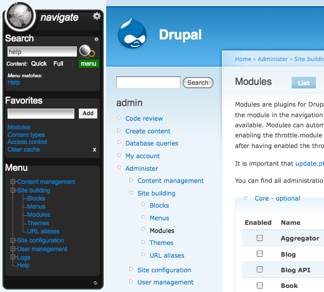 Navigate | Drupal.org